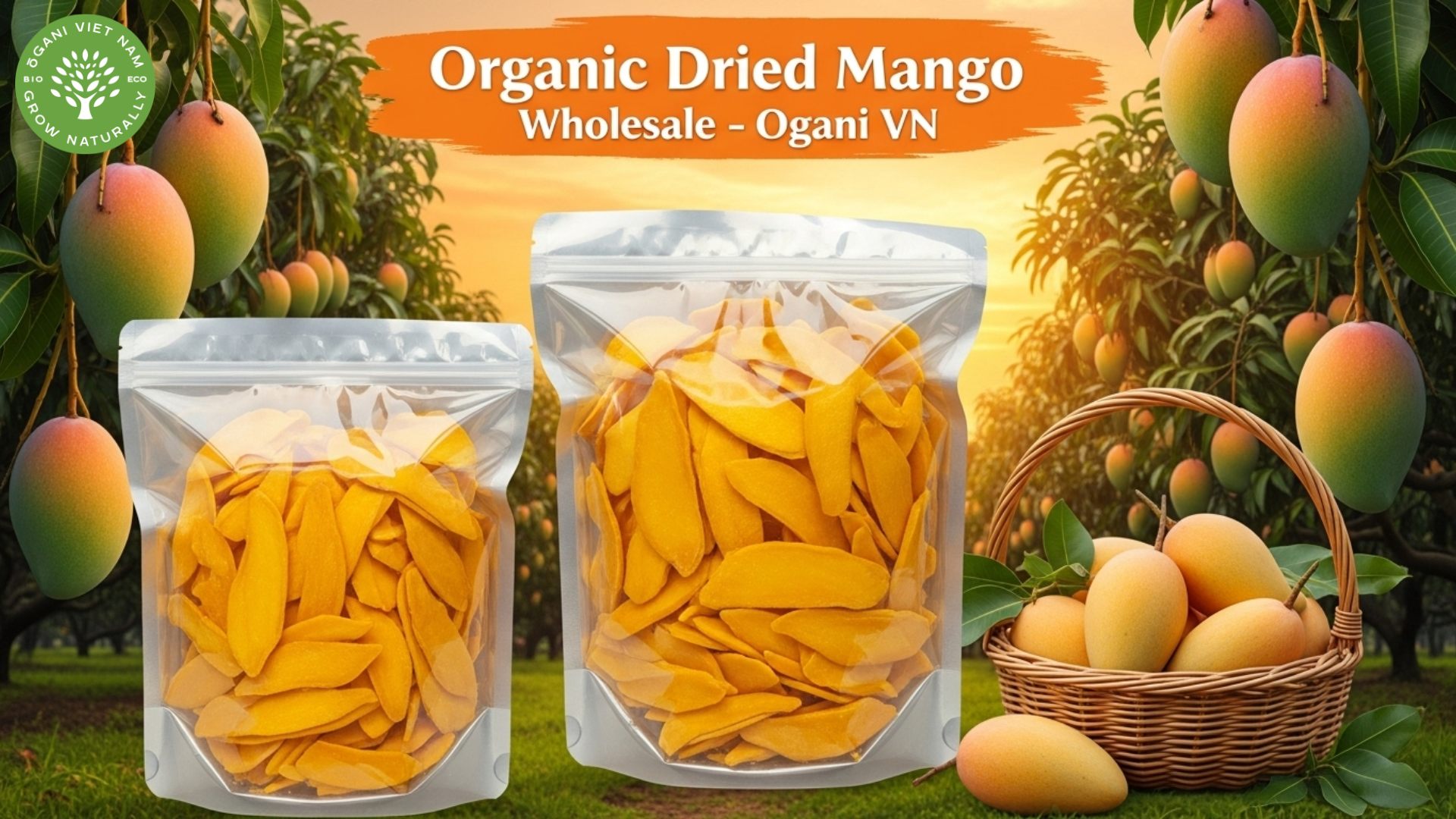 Organic Dried Mango Wholesale: Premium Quality from Ogani VN – Ogani
